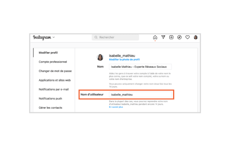 Comment Changer votre Nom d'Utilisateur Instagram Sans Erreurs?